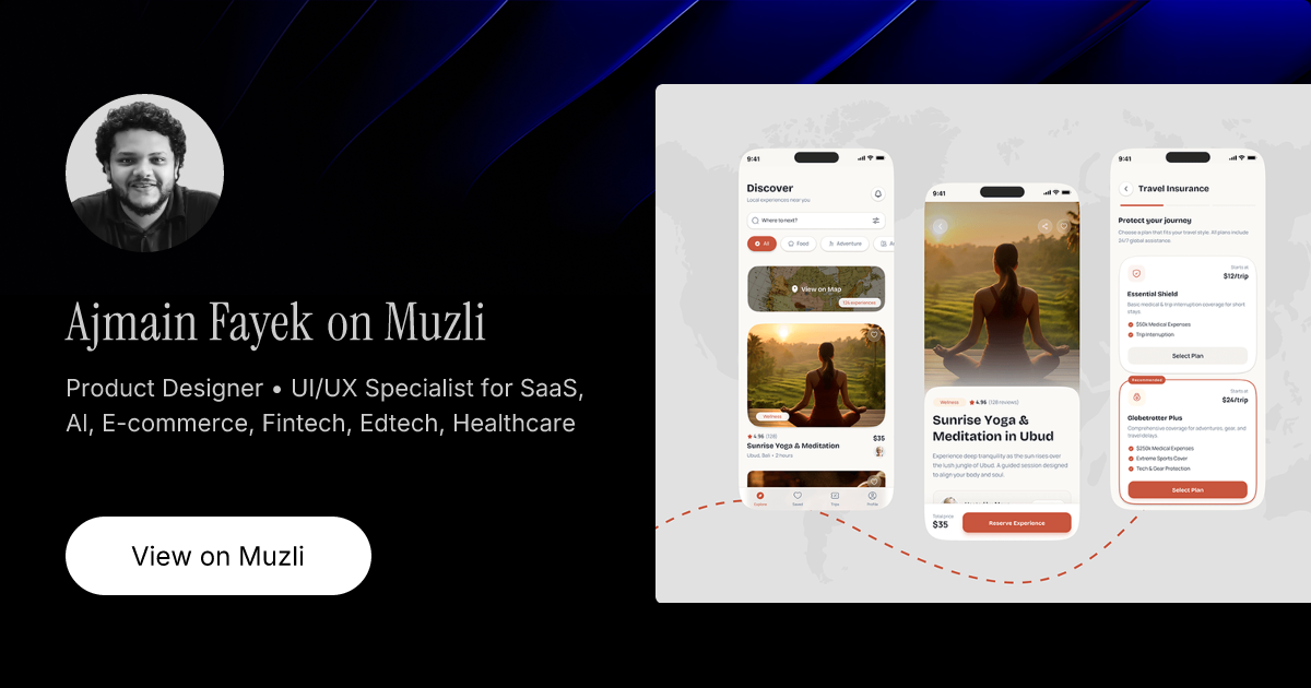 Ajmain Fayek on Muzli