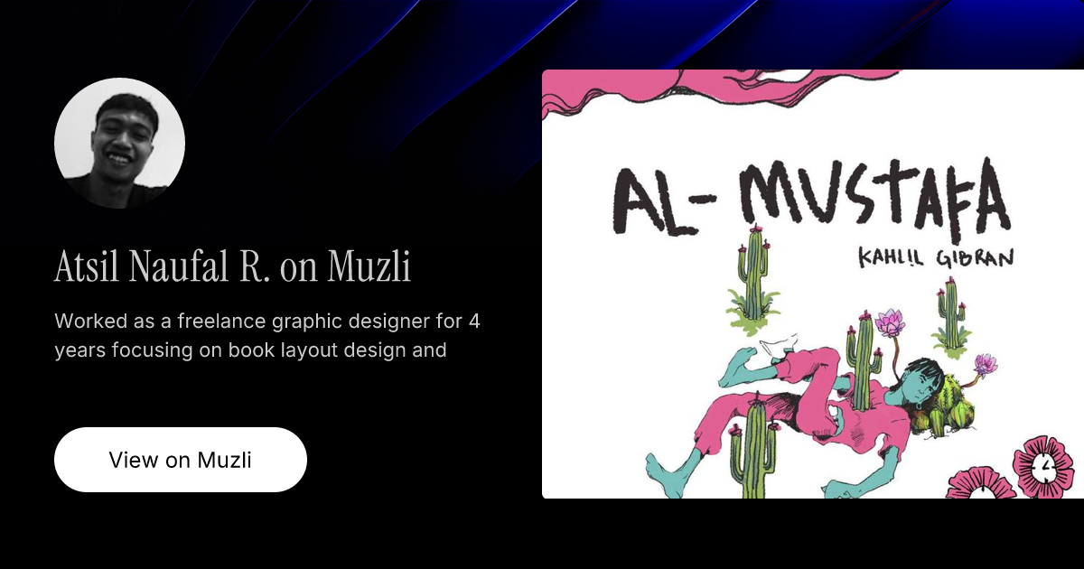 Atsil Naufal R. on Muzli