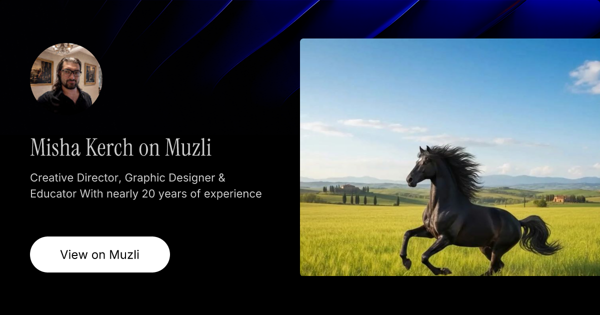 Misha Kerch on Muzli