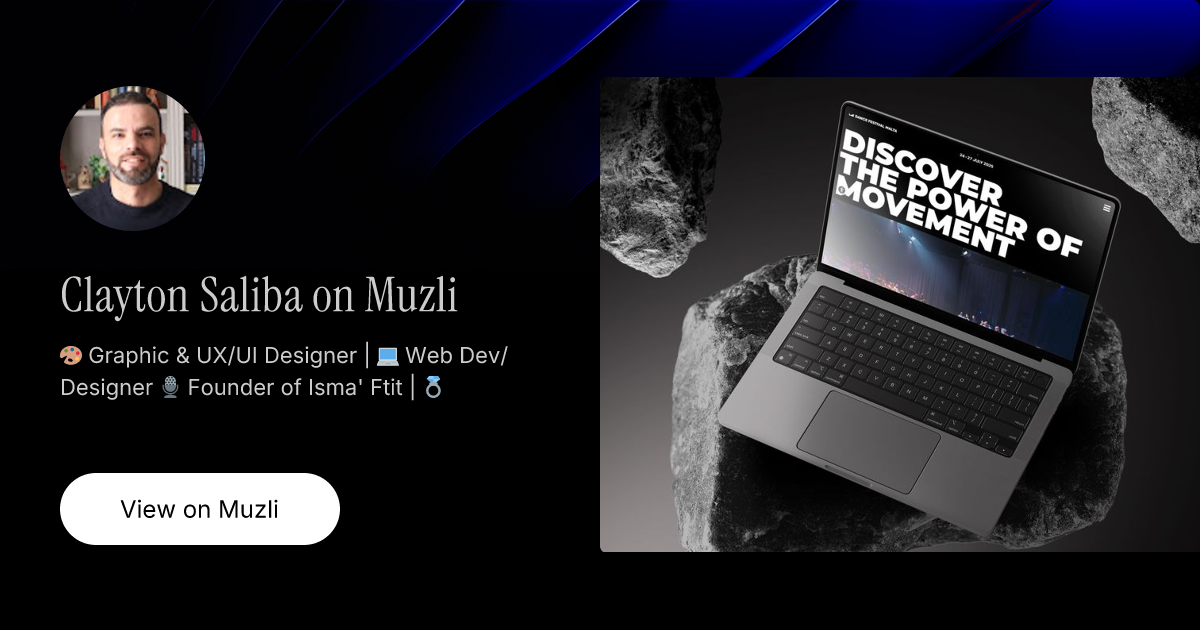 Clayton Saliba on Muzli