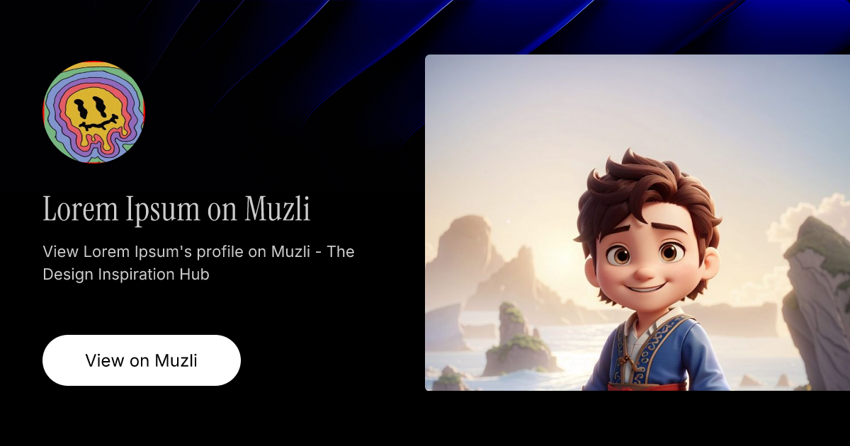 Lorem Ipsum on Muzli