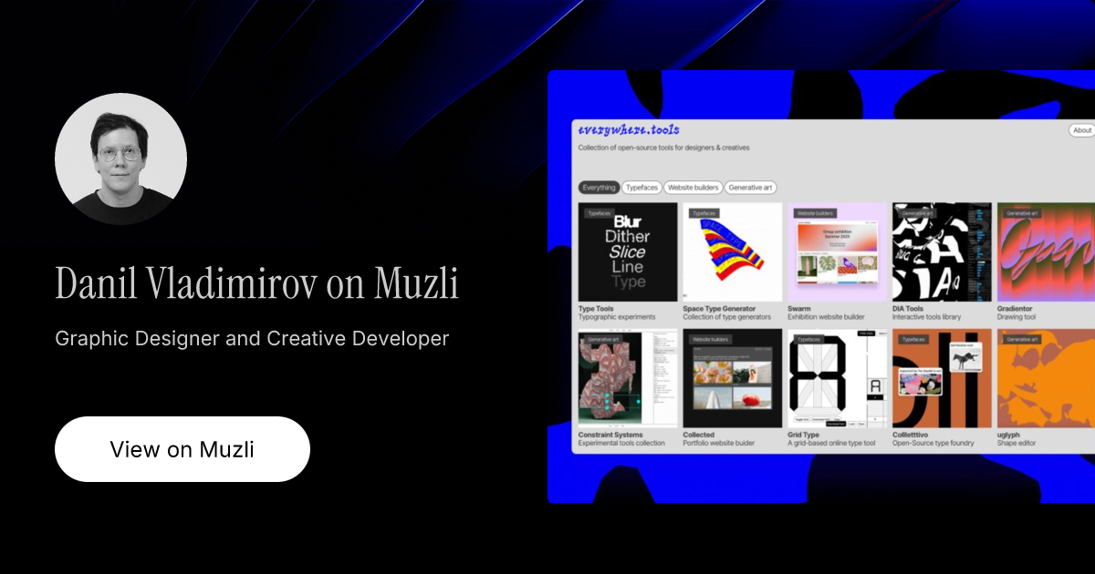 Danil Vladimirov on Muzli