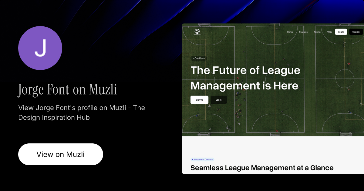 Jorge Font on Muzli