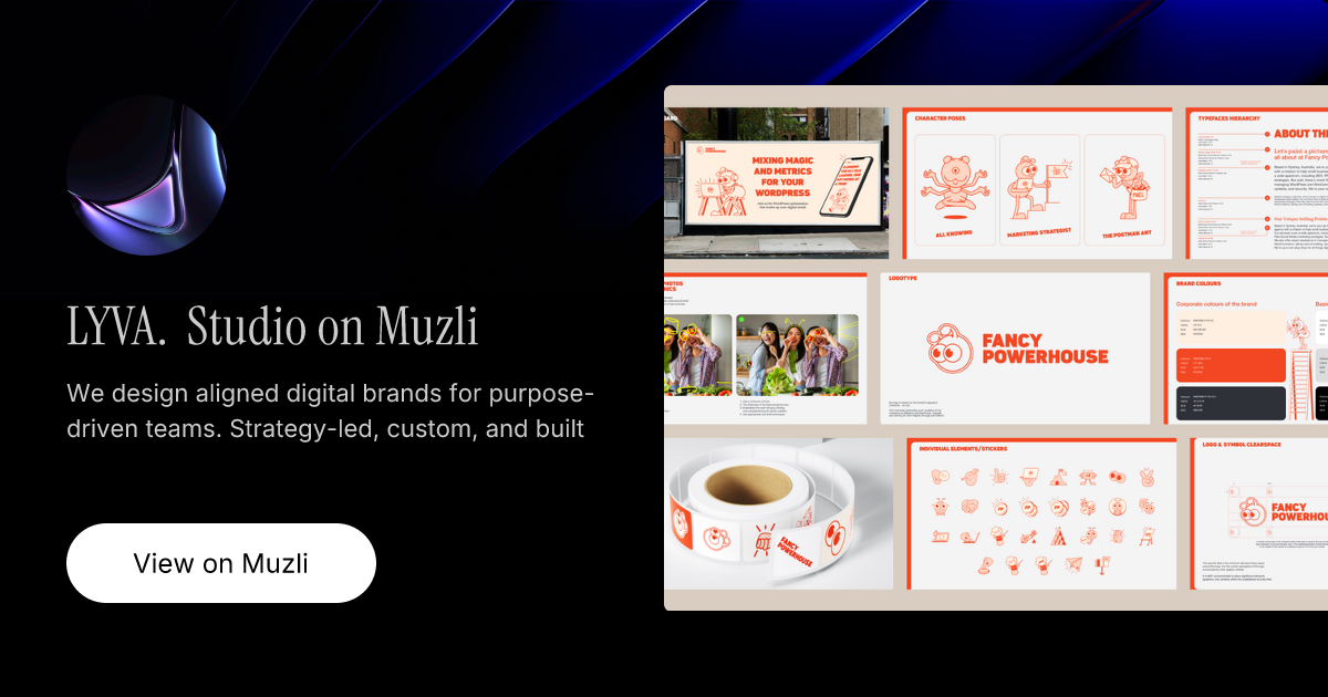 LYVA. Studio on Muzli