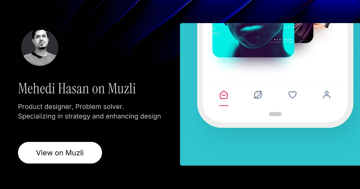 Mehedi Hasan on Muzli