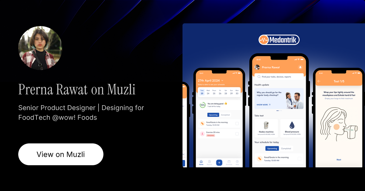 Prerna Rawat on Muzli