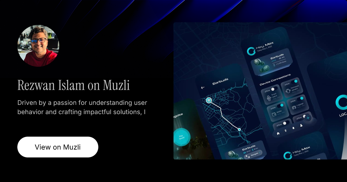 Rezwan Islam on Muzli