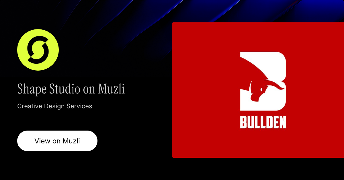 Shape Studio on Muzli