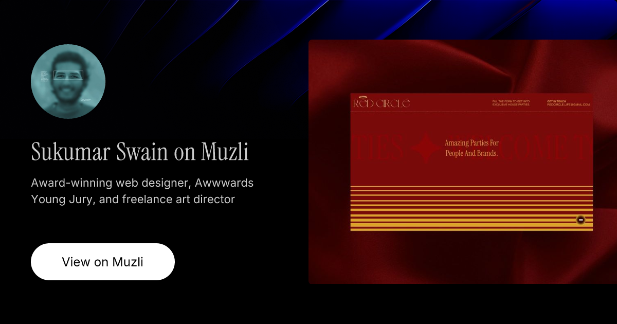 Sukumar Swain on Muzli