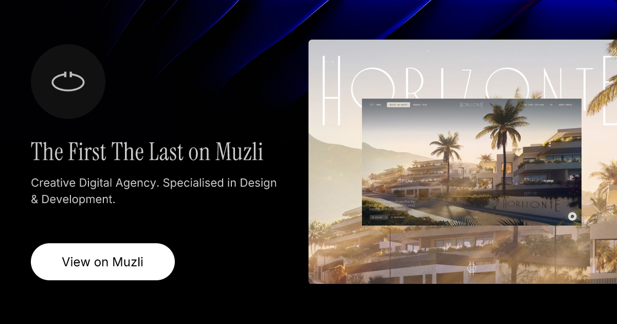 The First The Last on Muzli