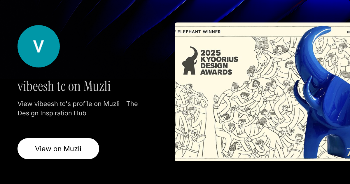 vibeesh tc on Muzli